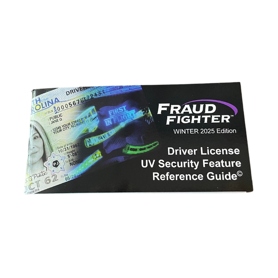 Driver License UV Security Feature Guide – FraudFighter