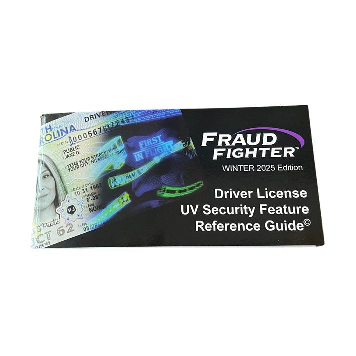 Driver License UV Security Feature Guide – FraudFighter